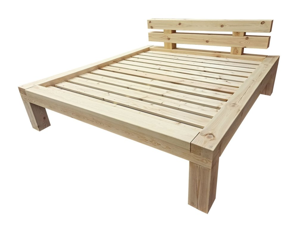 Postele na míru - Ispas.cz - Dřevoprodej